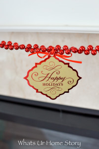Gift Tag Garland | Whats Ur Home Story