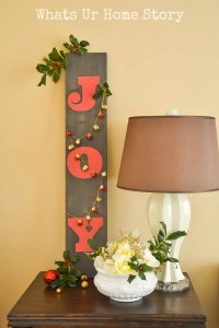 DIY JOY Sign | Whats Ur Home Story