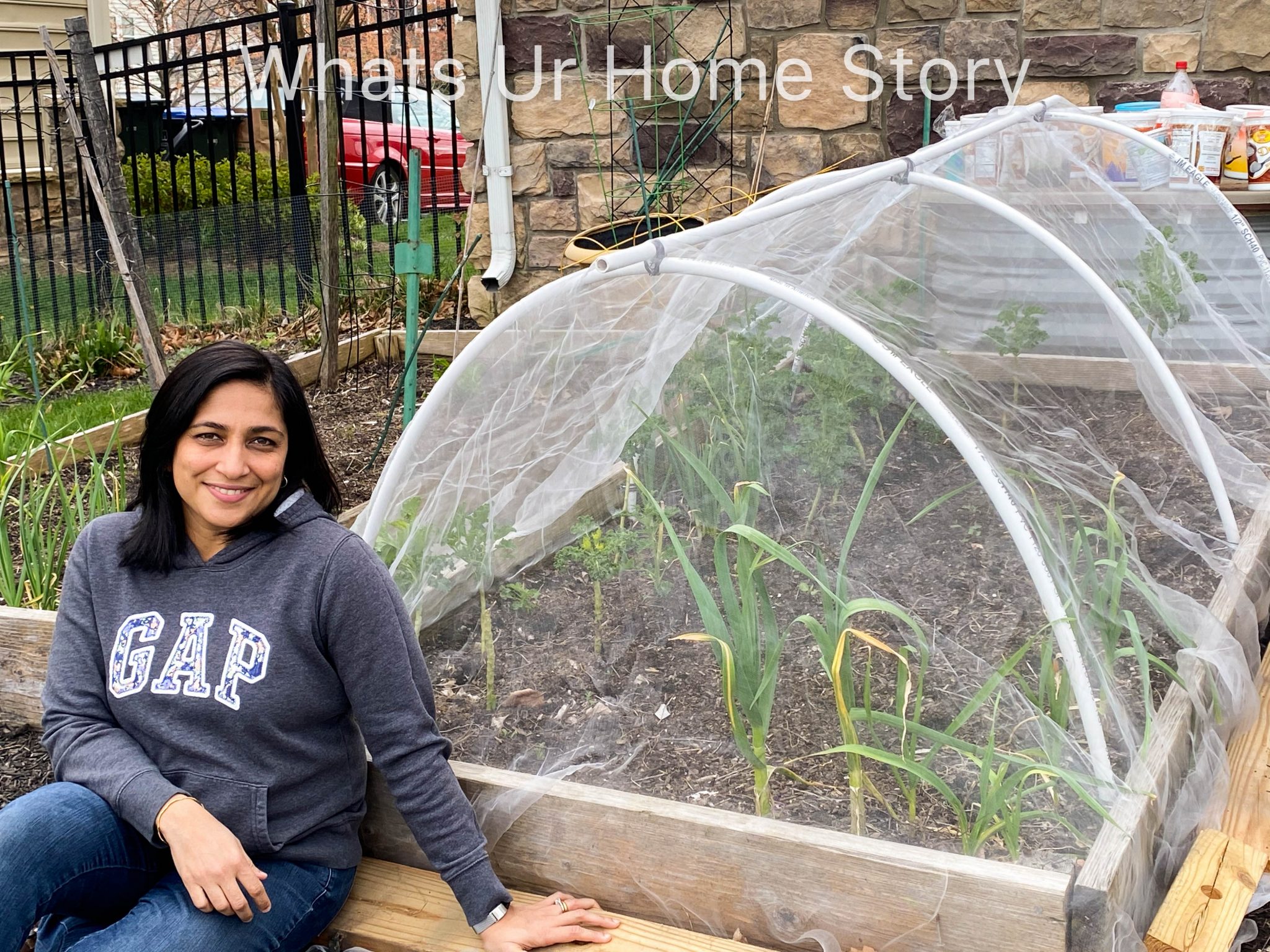 DIY Insect Hoop House or Cabbage Tunnel | Whats Ur Home Story