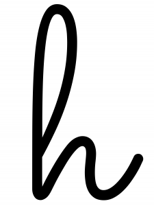 Hello Sign Letters Template | Whats Ur Home Story