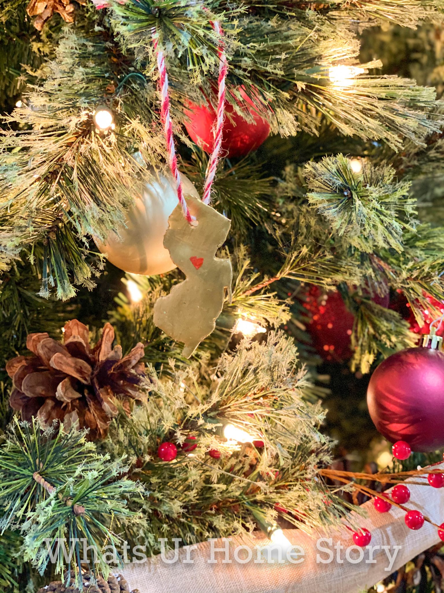 Our 2020 Rustic Glam Christmas Tree | Whats Ur Home Story